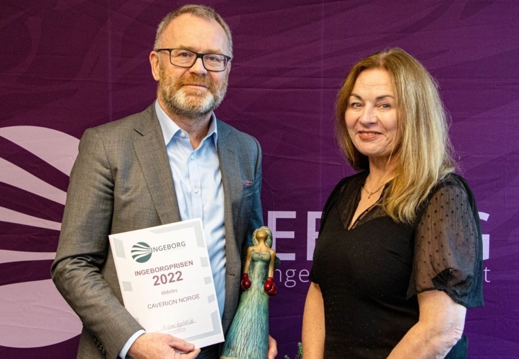 Caverion Norge tildelt Ingeborg prisen 2022