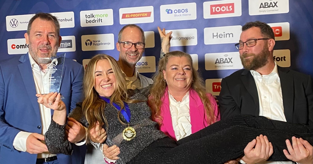 Fortsetter samarbeid med Norges Hyggeligste håndverker